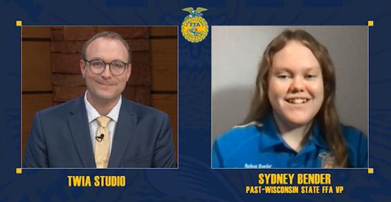 Sydney Bender, former Wisconsin State FFA VP – The Seam